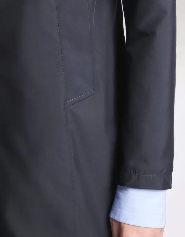 FAY Single-breasted Jacket With Zip And Button Fastening