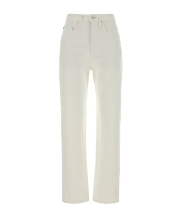 JIL SANDER Denim Trousers - White