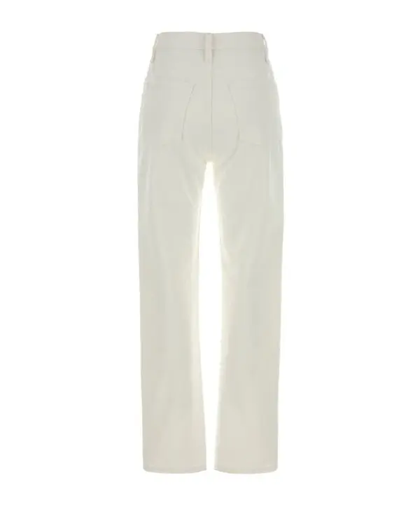 JIL SANDER Denim Trousers - White