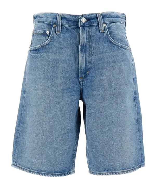 Citizens Of Humanity Denim Patch Pocket Shorts - Blue