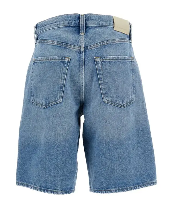 Citizens Of Humanity Denim Patch Pocket Shorts - Blue