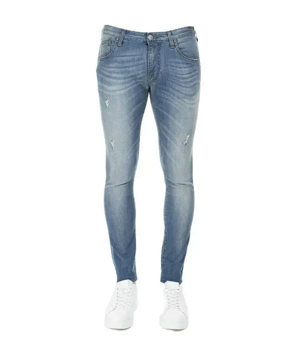 Emporio Armani Logo Detail Skinny Fit Jeans