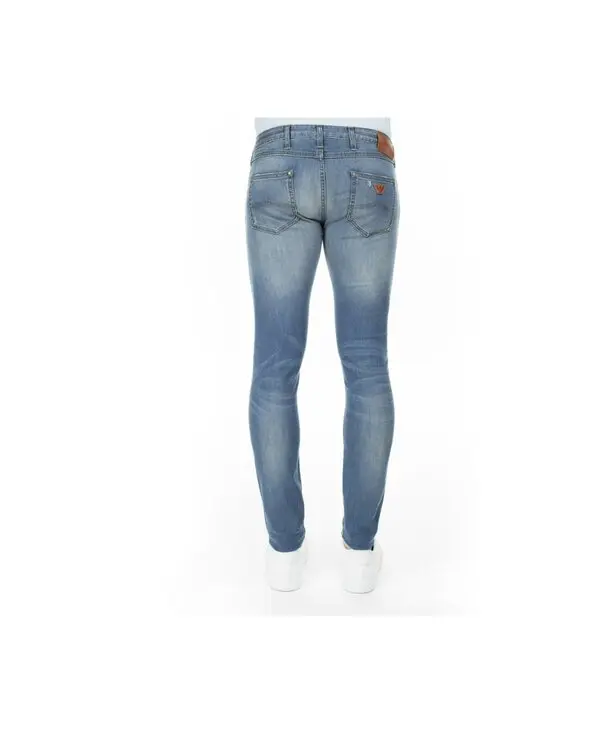 Emporio Armani Logo Detail Skinny Fit Jeans