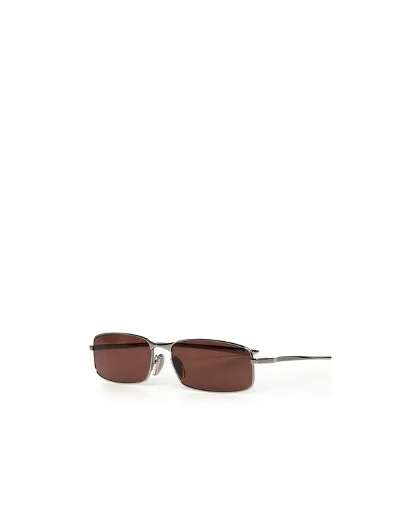 Balenciaga Rectangle Rimless Sunglasses