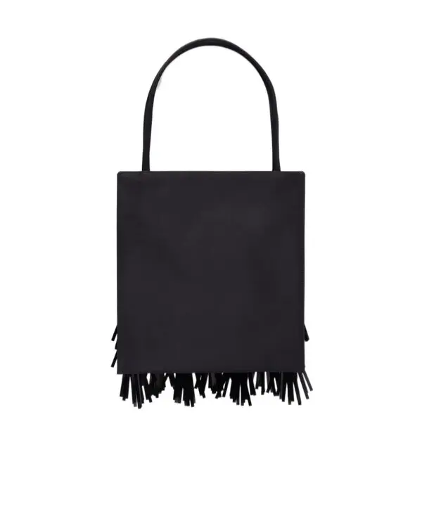 Marni Sequin Embellished Satin Tote Bag With Fringe Detail