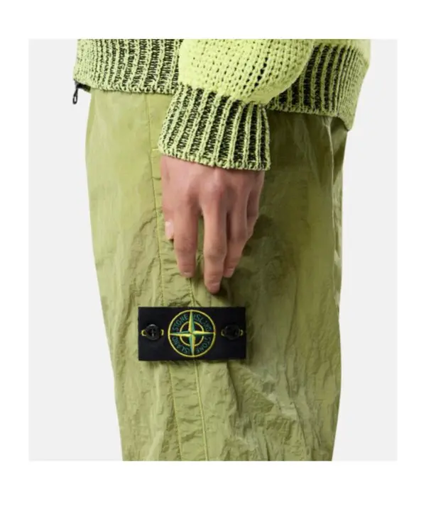 Stone Island Green Track Pants