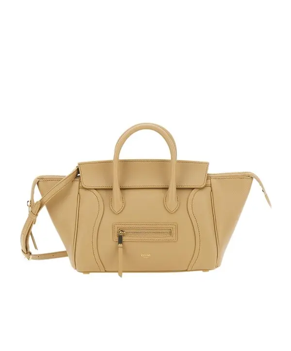 Celine Grained Calfskin Little Luggage Bag