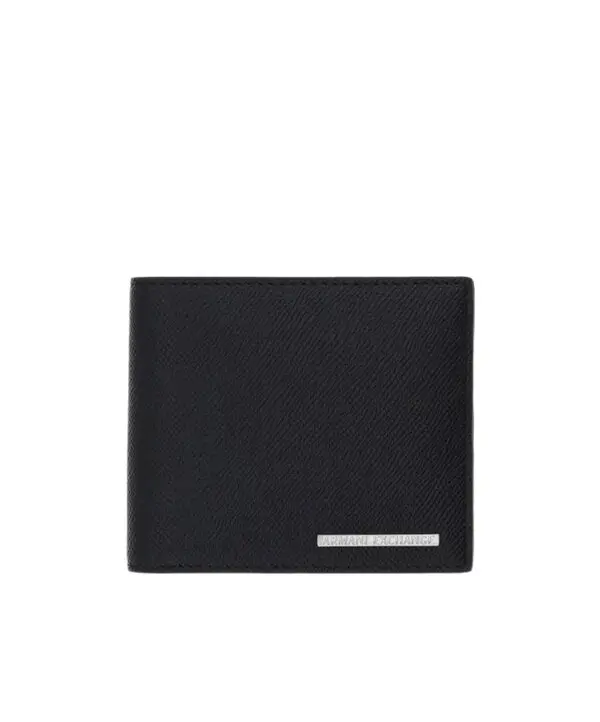 Armani Exchange Logo-plaque Bi-fold Wallet