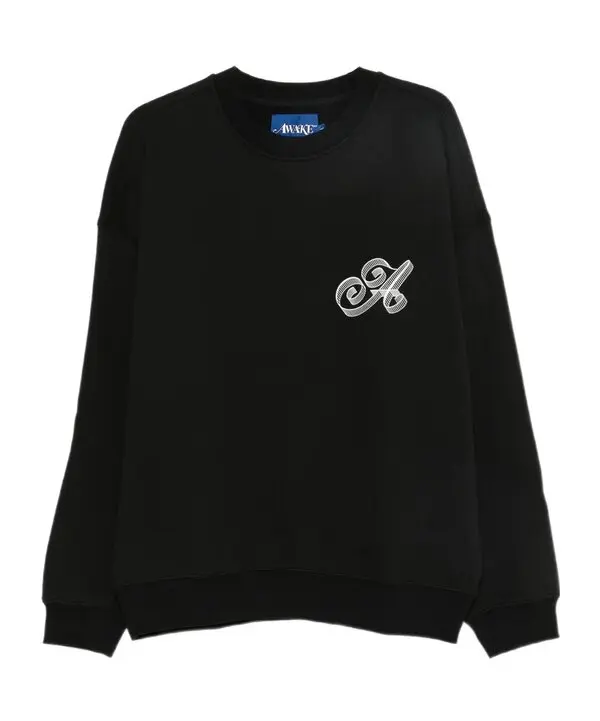 AWAKE Long-sleeved Sweatshirt With Front Logo