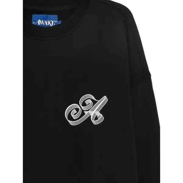 AWAKE Long-sleeved Sweatshirt With Front Logo
