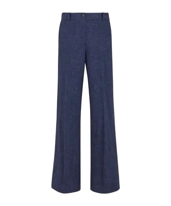 P.a.r.o.s.h Wide Leg Button Trousers