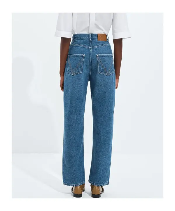 Bottega Veneta Wide Leg Jeans