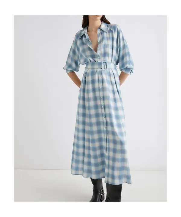 Marella Printed Viscose Shirt Dress