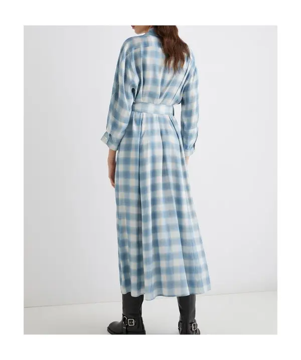Marella Printed Viscose Shirt Dress