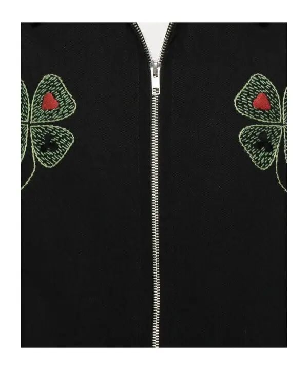 BODE Lucky Draw Embroidered Zip-up Jacket