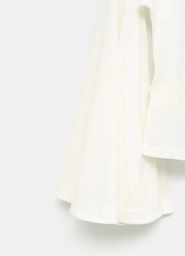 Jacquemus Long-sleeved Tie Blouse - White