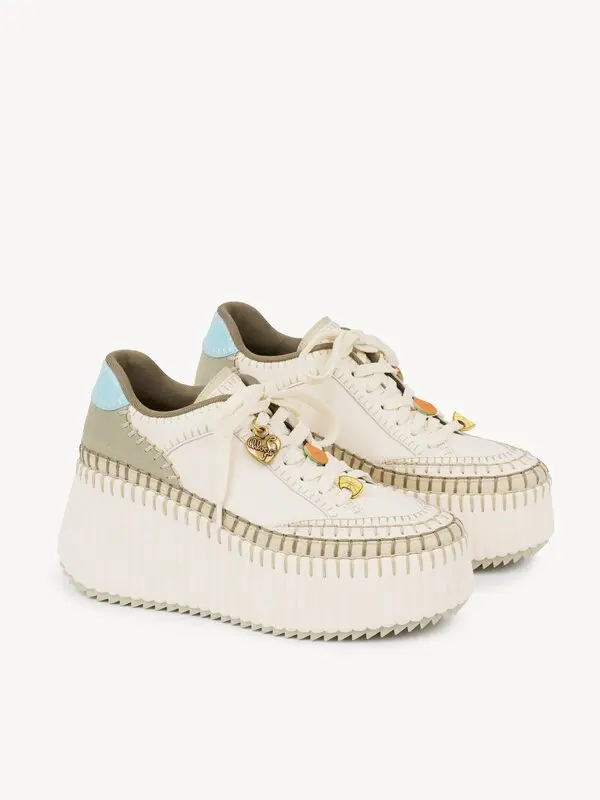 Chloé Nama Wedge Sneakers