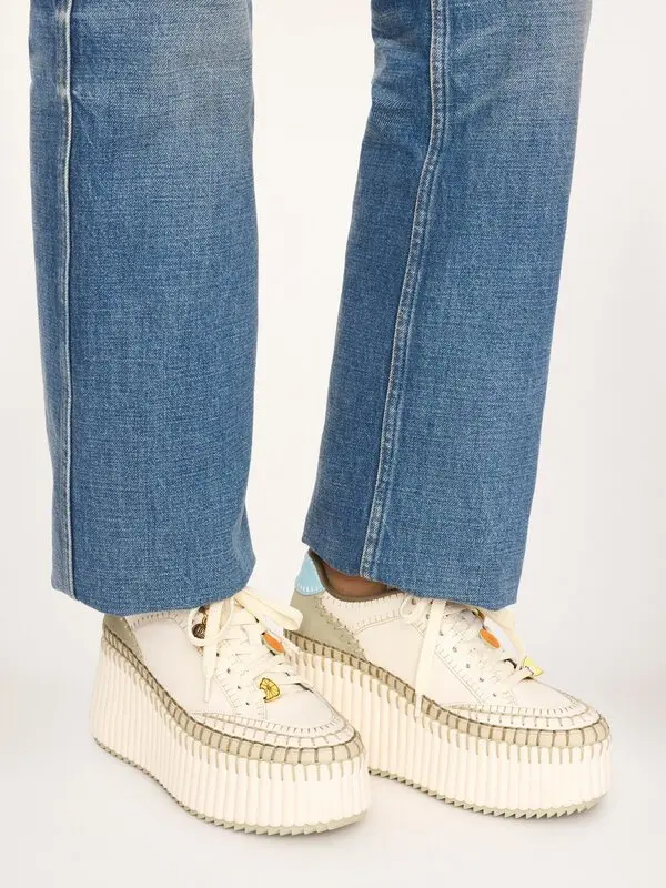 Chloé Nama Wedge Sneakers