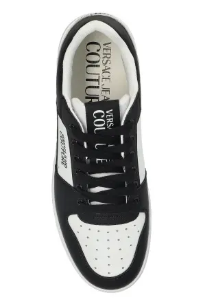 Versace Logo Print Low-top Sneakers