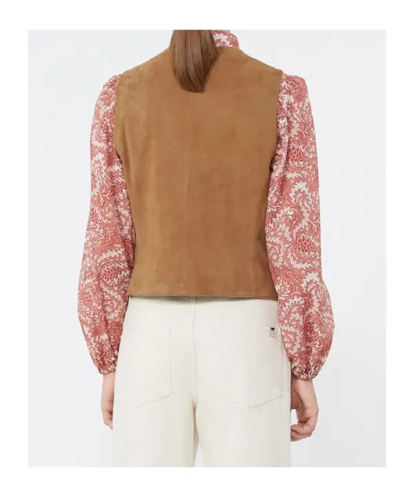 Max Mara Vetusta Suede Gilet