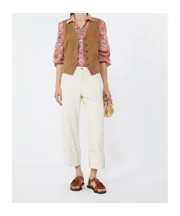 Max Mara Vetusta Suede Gilet