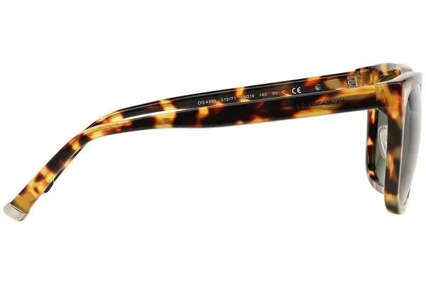 Dolce & Gabbana Tortoiseshell Square Frame Sunglasses