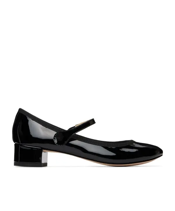 Repetto Mary Jane Low Heels - Black