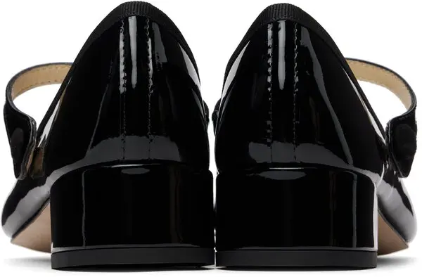 Repetto Mary Jane Low Heels - Black