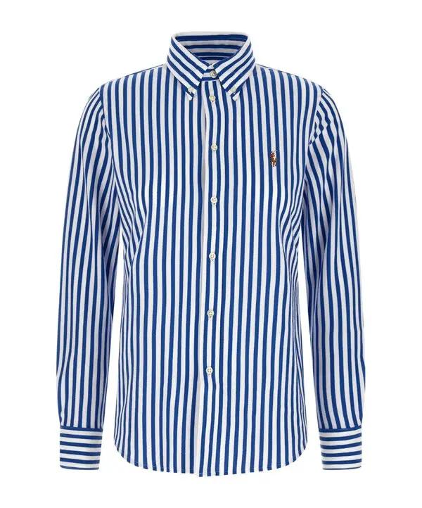 Polo Ralph Lauren Striped Long Sleeve Shirt - Blue