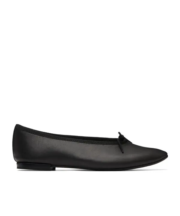 Repetto Lilou Ballet Flats With Bow Detailing - Black