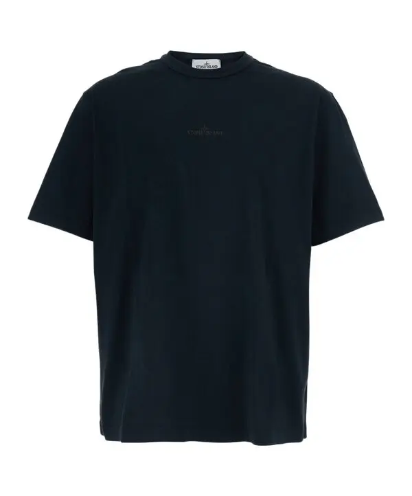 Stone Island Logo Patch Crewneck T-shirt