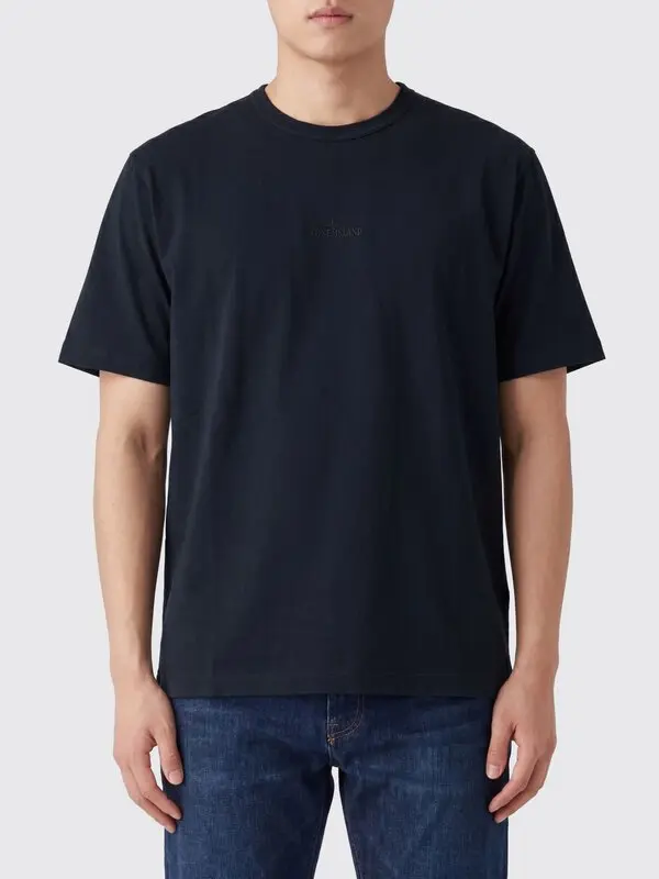Stone Island Logo Patch Crewneck T-shirt