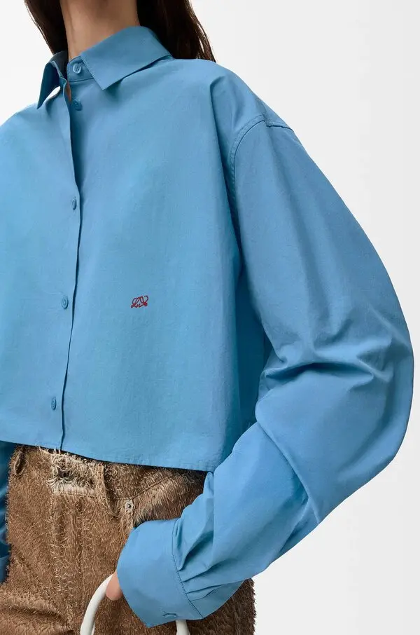 Loewe Cropped Relaxed-fit Shirt