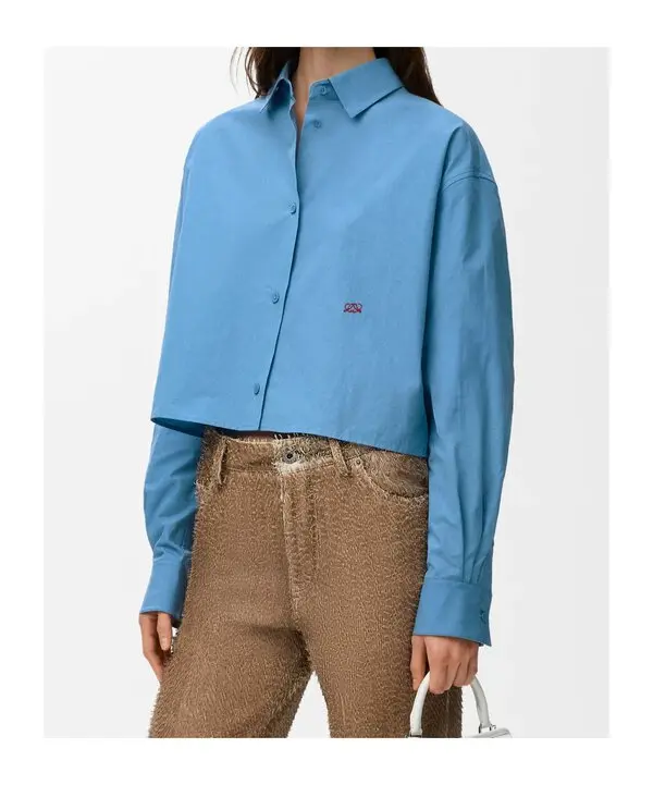 Loewe Cropped Relaxed-fit Shirt