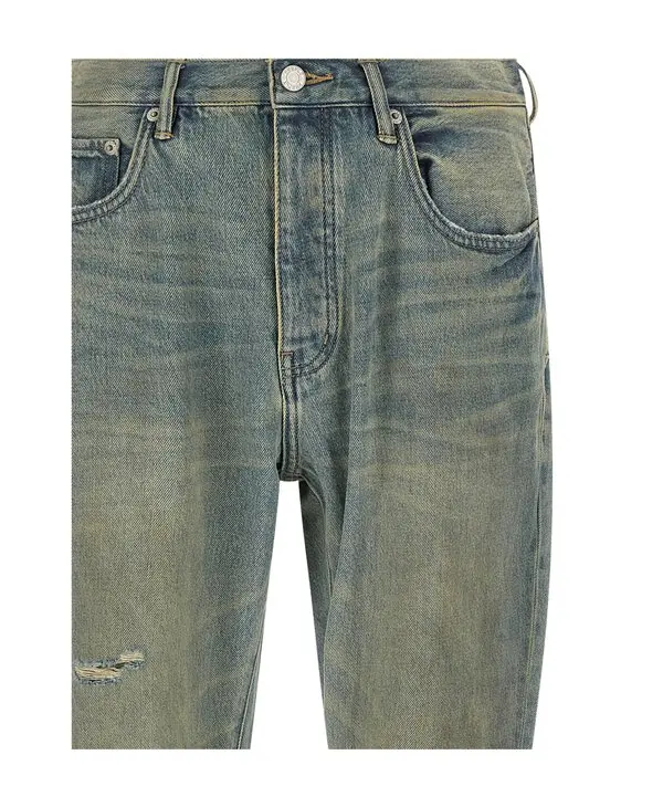 PURPLE BRAND Distressed Flare Jeans