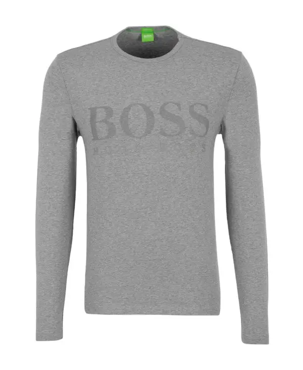 Hugo Boss Logo Printed Round Collar T-shirt