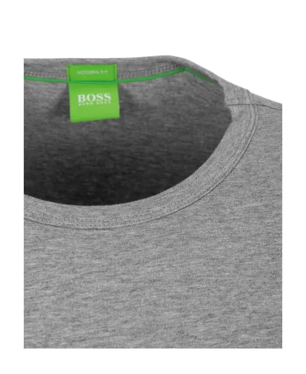 Hugo Boss Logo Printed Round Collar T-shirt