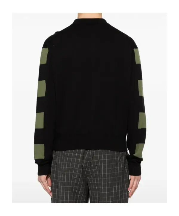 KIKO KOSTADINOV Zipped Striped Cardigan
