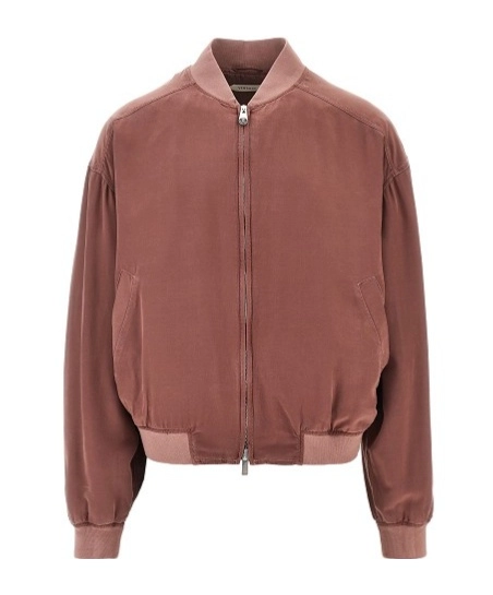 Versace Overdye Bomber Jacket - Brown