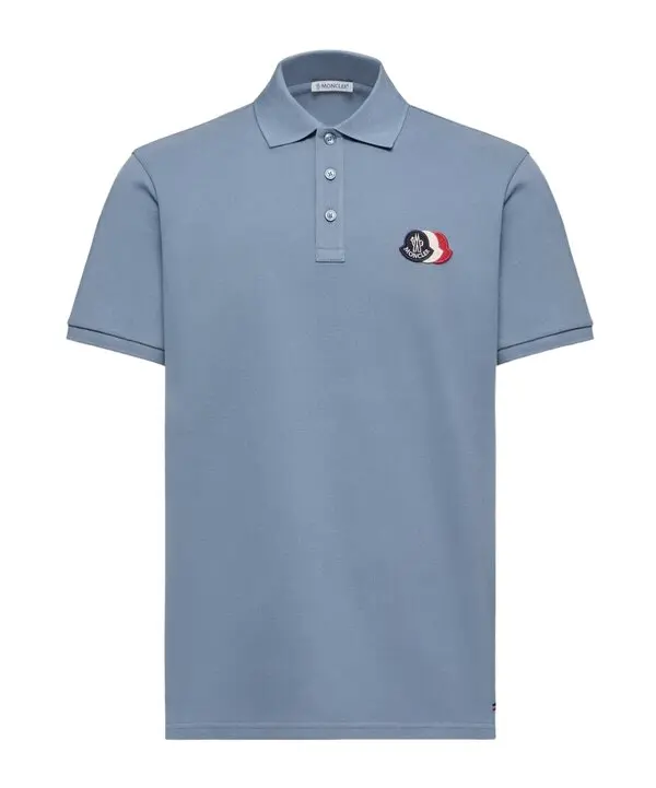 Moncler Logo Patch Polo Shirt - No