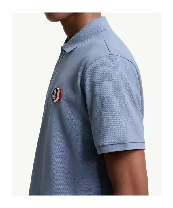 Moncler Logo Patch Polo Shirt - No