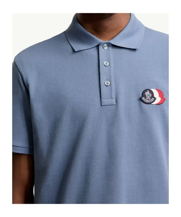 Moncler Logo Patch Polo Shirt - No