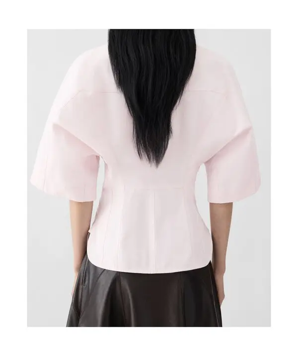 Jacquemus Le Moisson Poplin Shirt - Light Pink