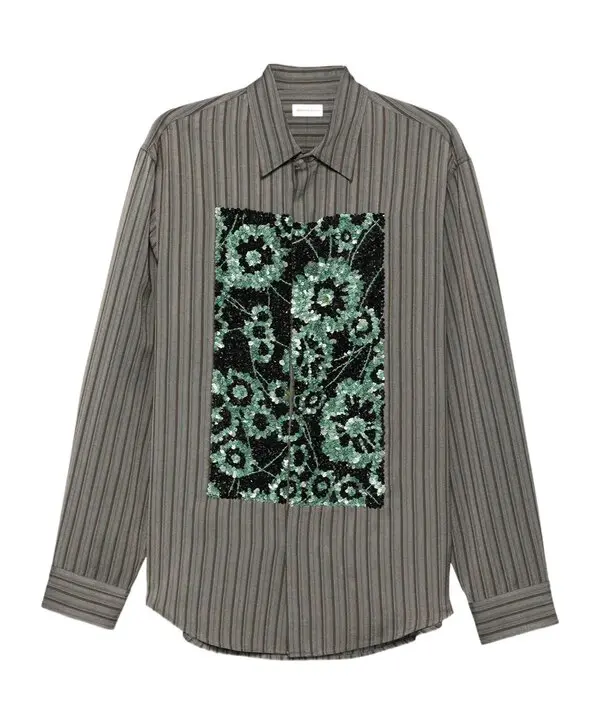 Dries Van Noten Long Sleeve Shirt - No