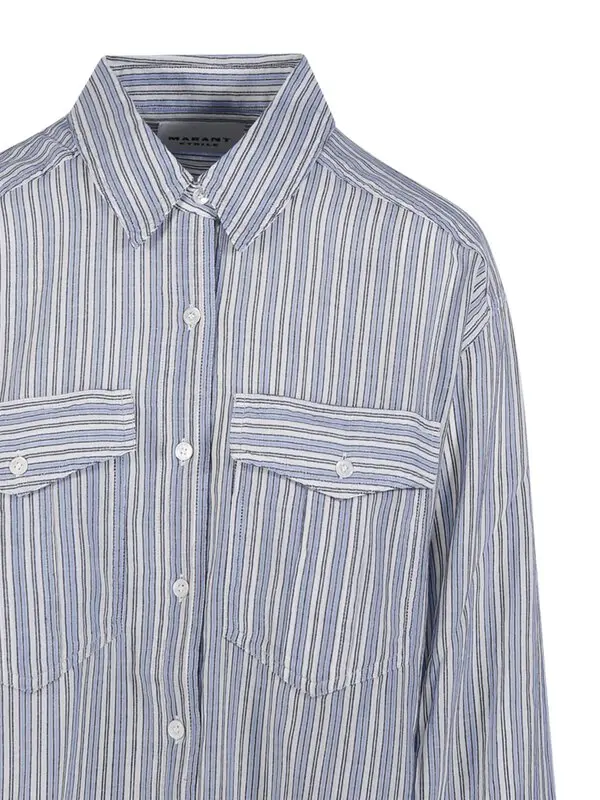 Isabel Marant Étoile Striped Button-up Shirt