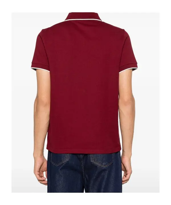 Saint Laurent Short-sleeved Polo Shirt - Red