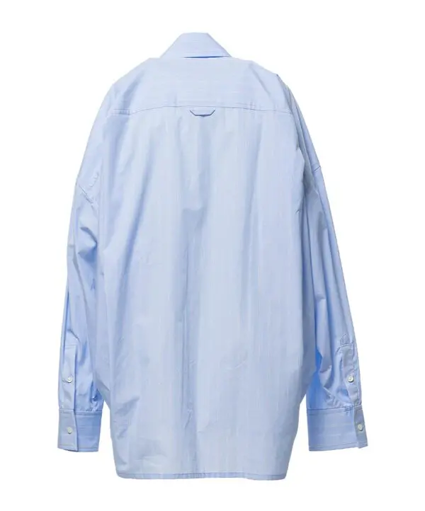 Mihara Yasuhiro Striped Shirt With Stud Embellishments