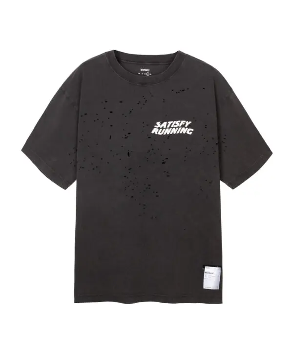 Satisfy Distressed T-shirt - Black