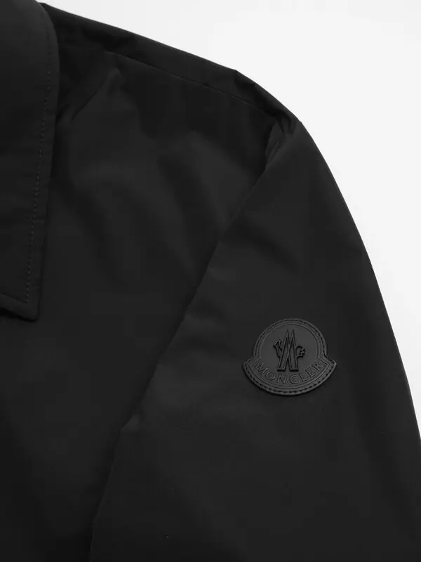 Moncler Logo Patch Zip-up Jacket