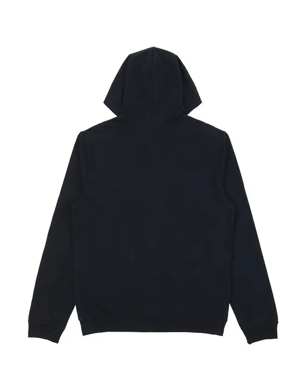 EA7 Logo Print Hooded Jacket